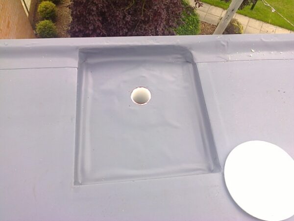 Rainwater outlets in flat roof design | IKO Group UK